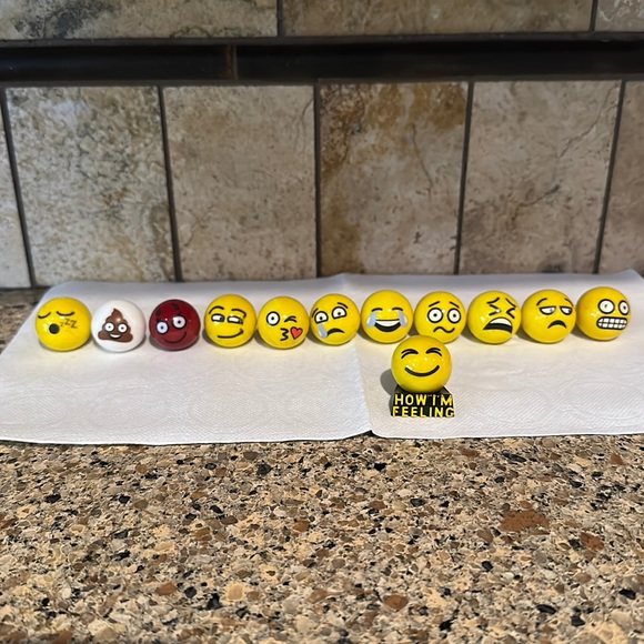 Other | Very Fun Emoji Marbles | Poshmark